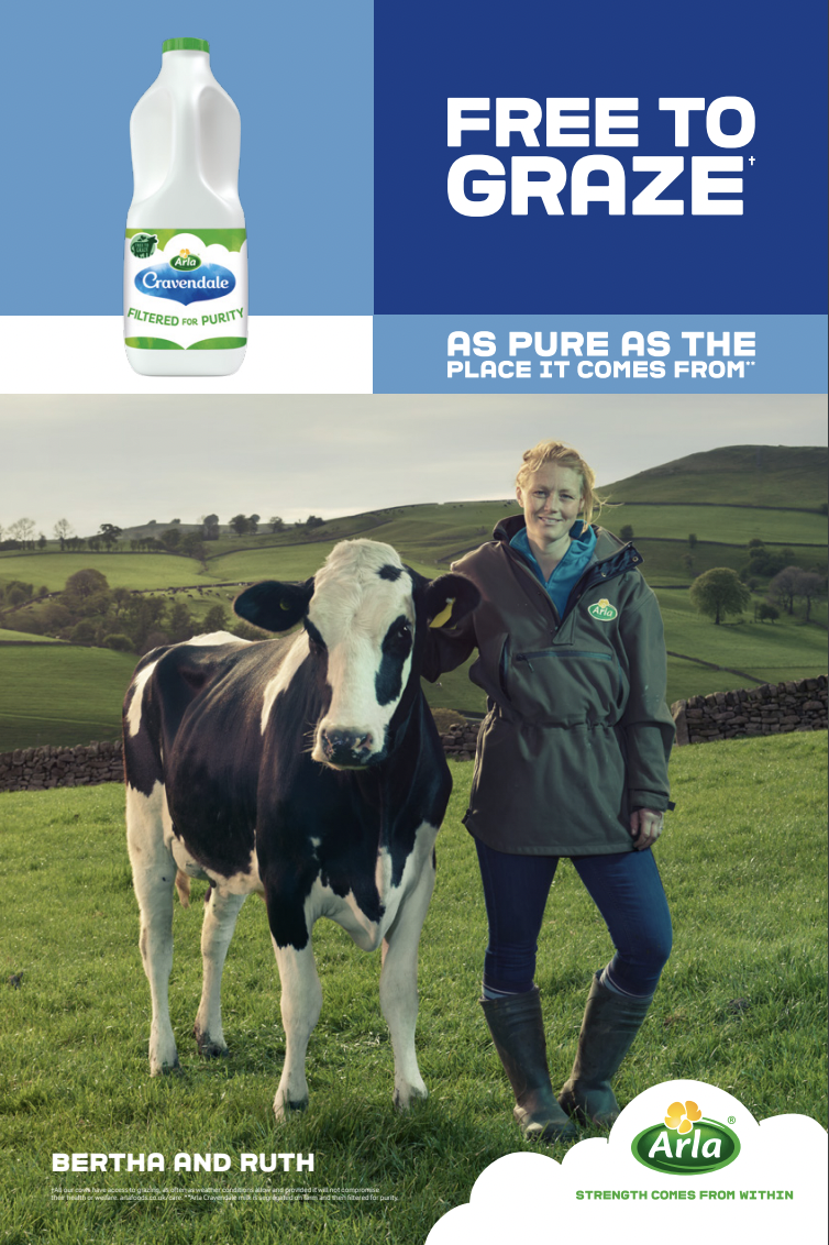 W+K London | Arla Cravendale puts its farmers centre stage in new campaign