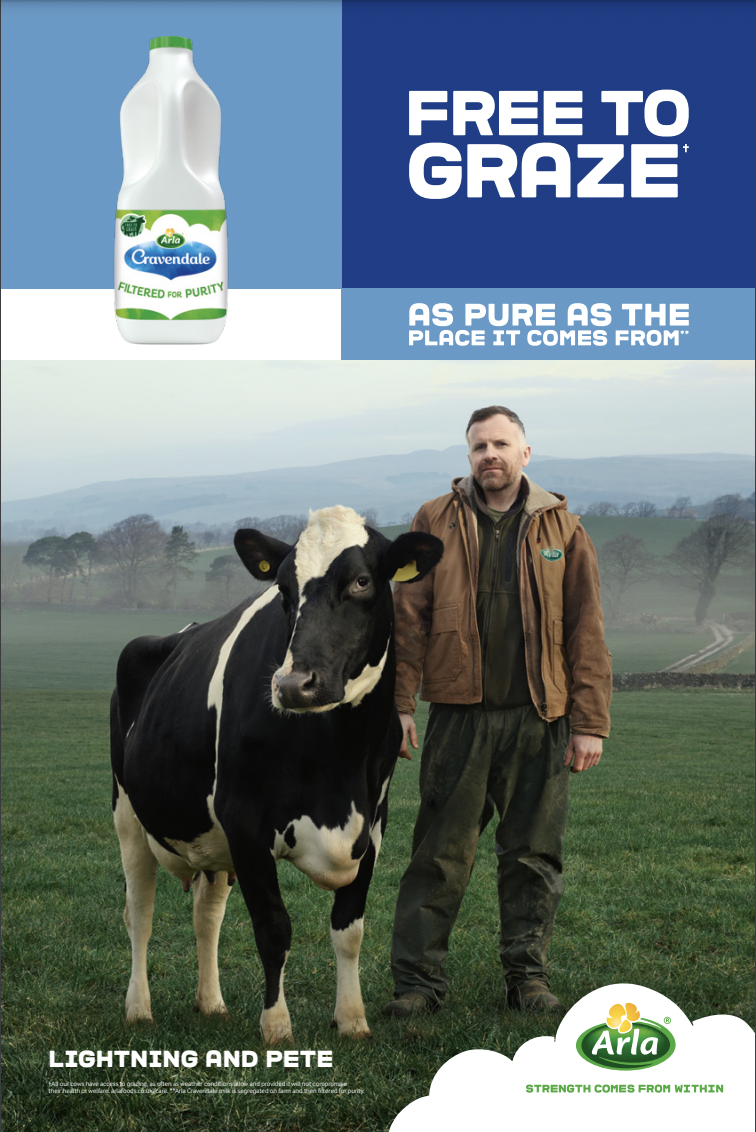 W+K London | Arla Cravendale puts its farmers centre stage in new campaign